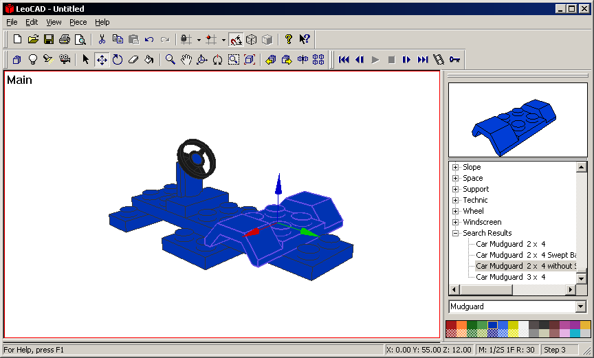 BasicTutorial – LeoCAD