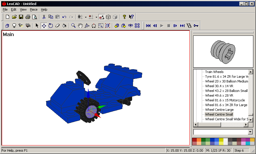 BasicTutorial – LeoCAD